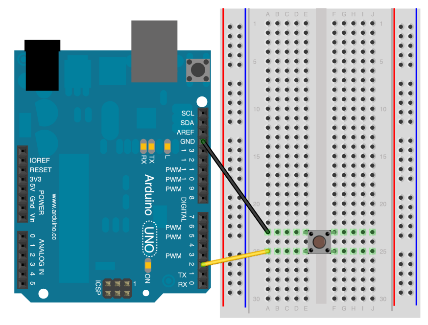 Tutorial #3: Digital Input dengan Push Button – MatGyver