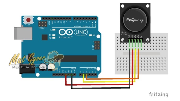 Tutorial #6: Analog Input dengan Potentiometer – MatGyver